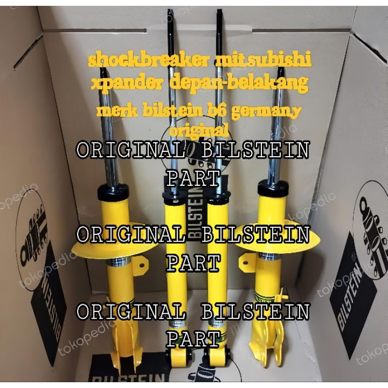 Jual SHOCKBREAKER DEPAN BELAKANG MITSUBISHI XPANDER MEREK BILSTEIN B6 ...