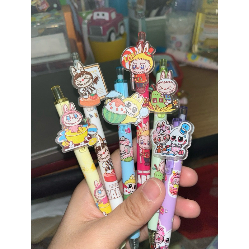 Jual pen labubu shinchan acrylic | Shopee Indonesia