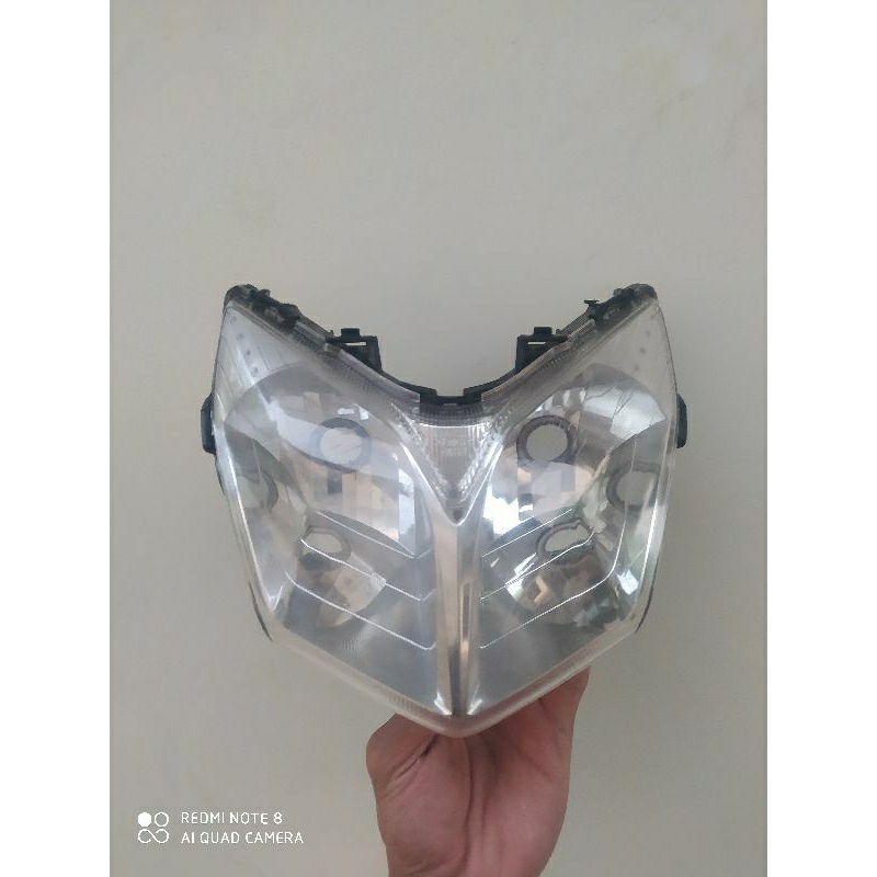 Jual HEADLAMP LAMPU DEPAN SUPRA X 125 BATMAN ORIGINAL COPOTAN | Shopee ...