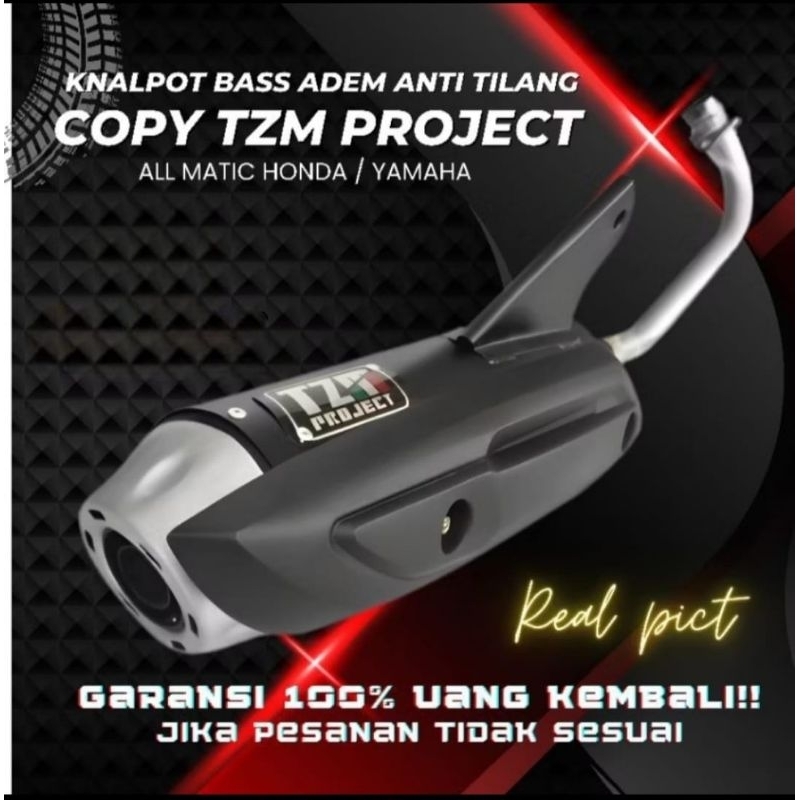 Jual Knalpot Tzm Project Standar Racing Beat Mio Vario Scopy Nmax Pcx Aerox Genio Lexi Freego ...