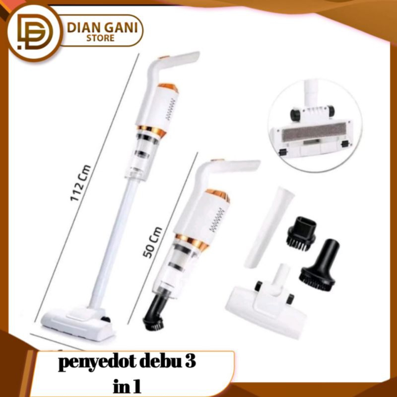 Jual Penyedot Debu 3in1 Serbaguna Vacuum Cleaner Portable Wireless ...