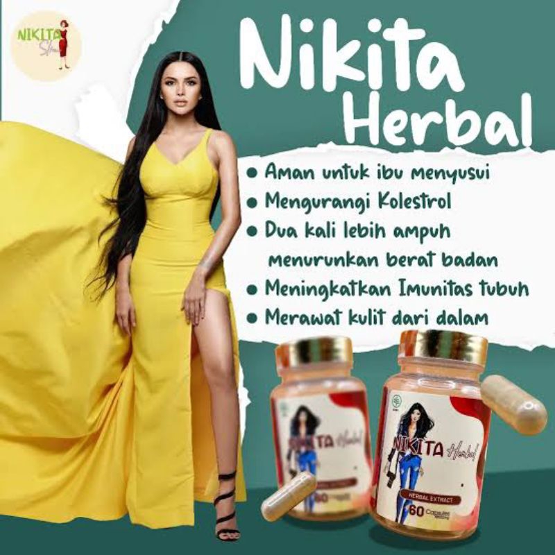 Jual Nikita Herbal Slim Extra StrongPelangsing Alami 100% Hebal | Shopee Indonesia
