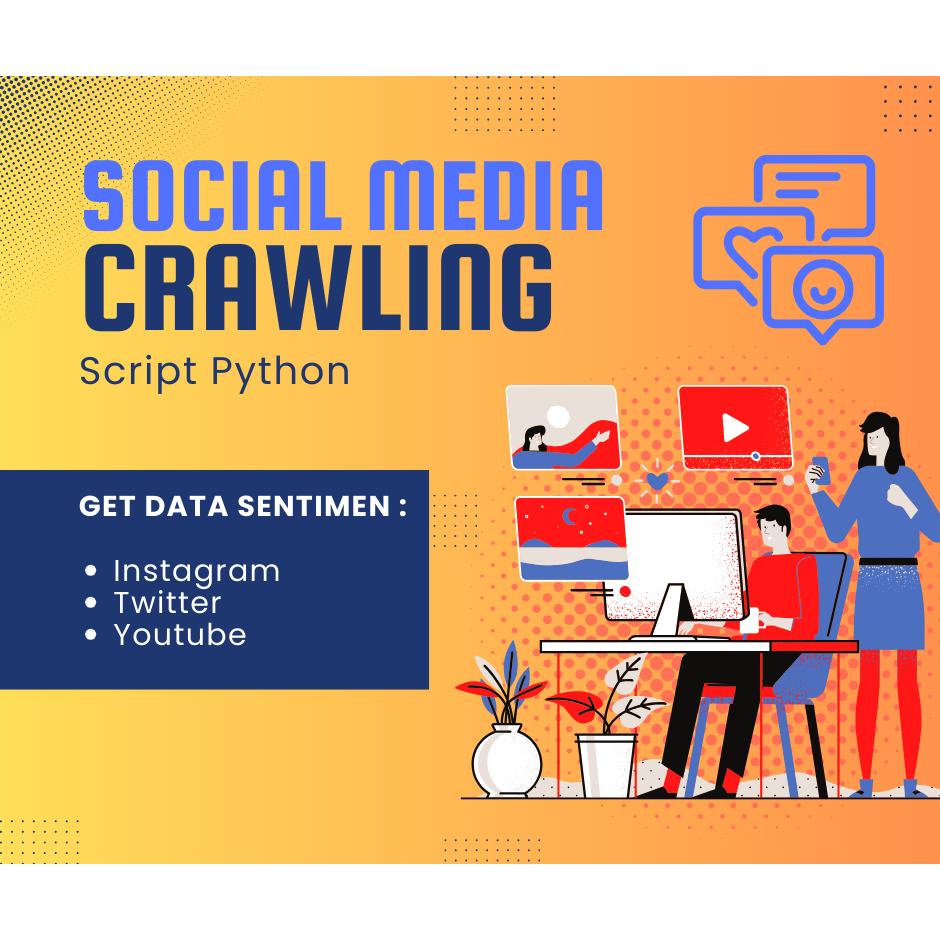 Jual Crawling Data Sosmed Twitter Instagram Youtube | Script Python ...