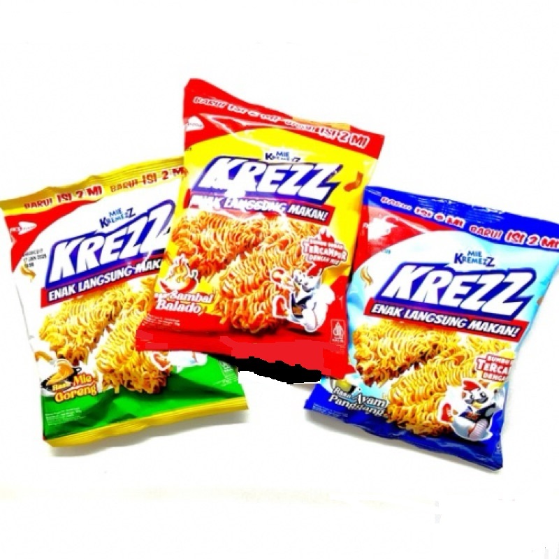 Jual Kremezz Mix Shake Mie Kremes Bumbu Pisah 1 Renceng isi 11 Pcs 30gr ...