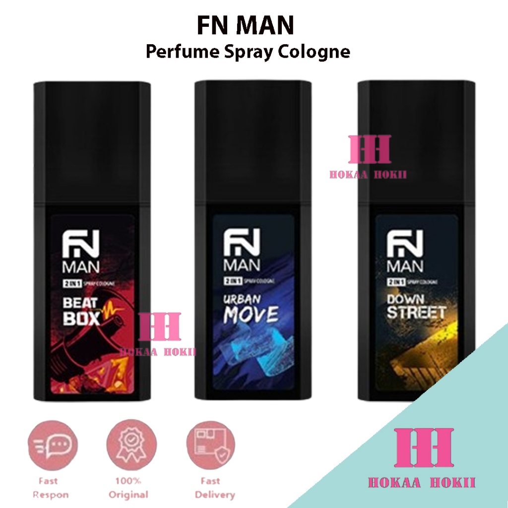 Jual FN Man 2 in 1 Perfume Spray Cologne 115ml | Shopee Indonesia