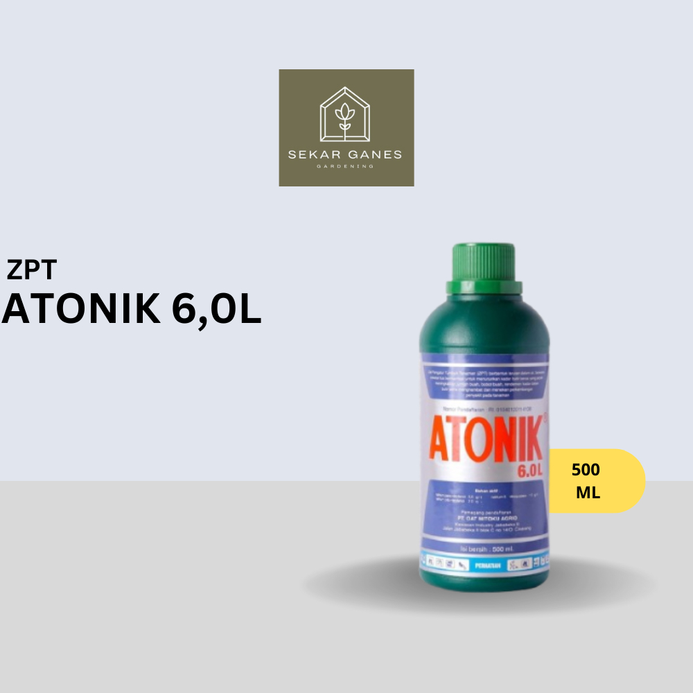 Jual Premium Pupuk Atonik 6,0L 500ML Ori Atonik 6.0 L 500 Ml Zat ...