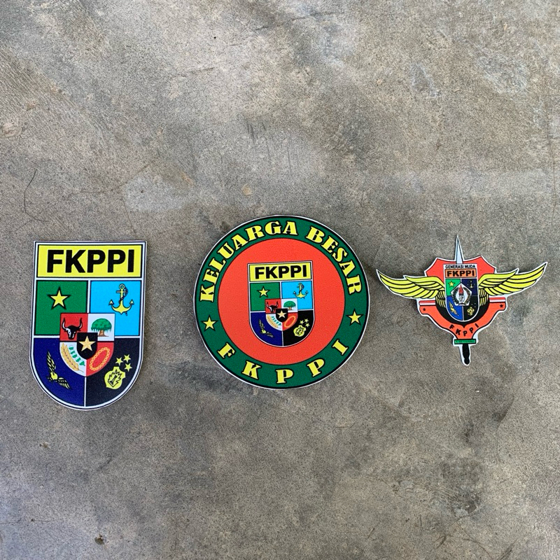 Jual stiker logo fkppi,stiker keluarga besar fkppi | Shopee Indonesia