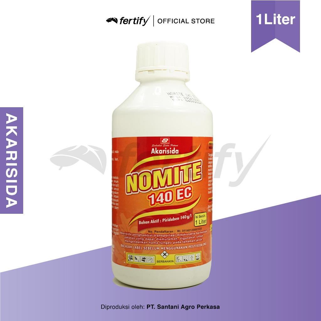 Jual Nomite 140 EC (1 Liter)│Akarisida Ampuh dan Original | Shopee ...