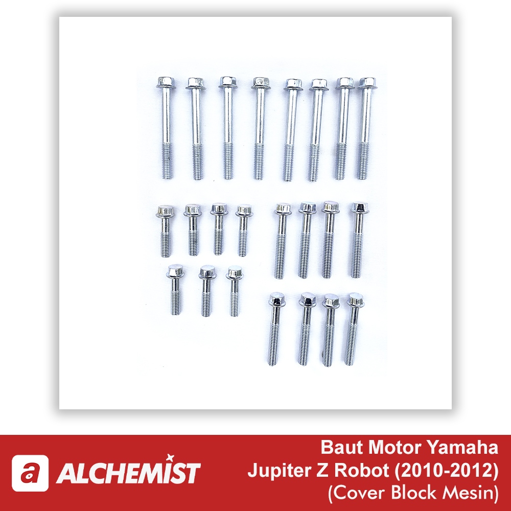 Jual Baut Jupiter Z Robot Full Set / Baud Yamaha Jupiter Z Robot Full ...