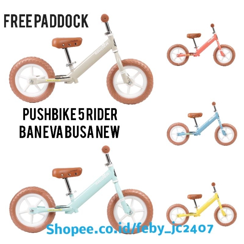 Jual 5rider Rmb Pushbike Push Bike Balance Bike Sepeda Keseimbangan 3.0 ...