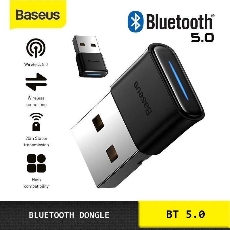 Jual Himwebstore - BASEUS USB Bluetooth Dongle Adapter V5.0 Adaptor BT ...