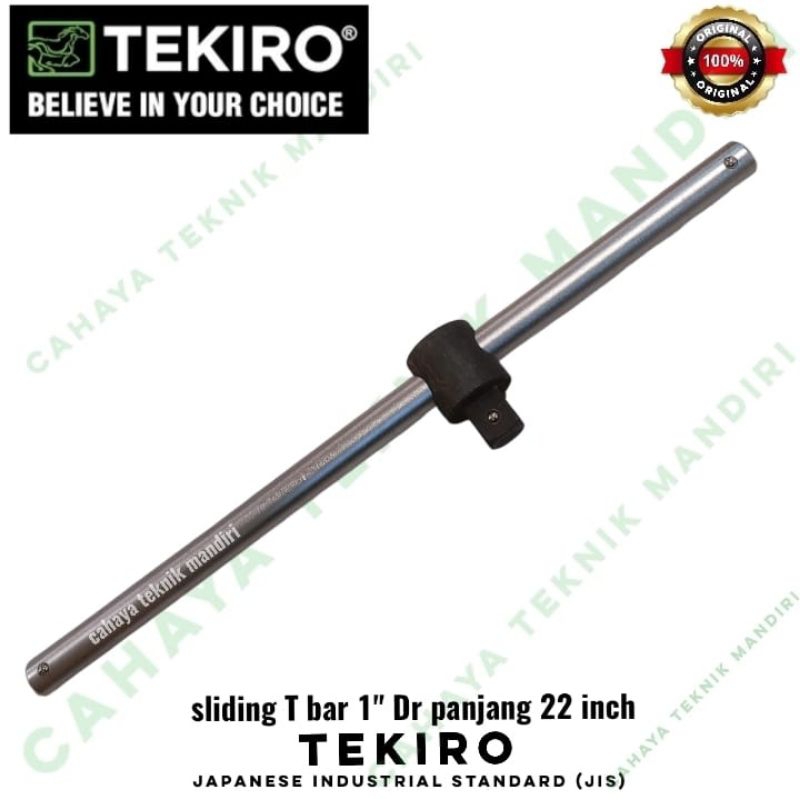 Jual TEKIRO sliding T handle 1 inch panjang 22 inch / gagang kunci ...
