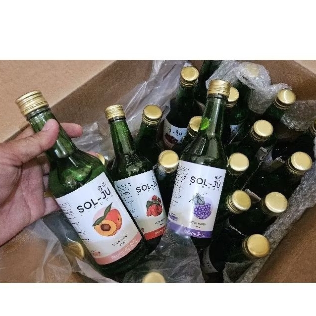 Jual PCS 350ML - SODA WATER SOL JU RASA APEL - BERRY - PEACH - GRAPE ...