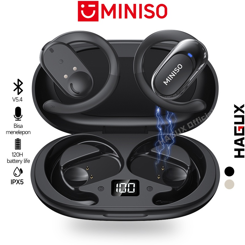 Jual Miniso X32 True Wireless Headset Bluetooth V5.4 TWS OPEN EAR ...