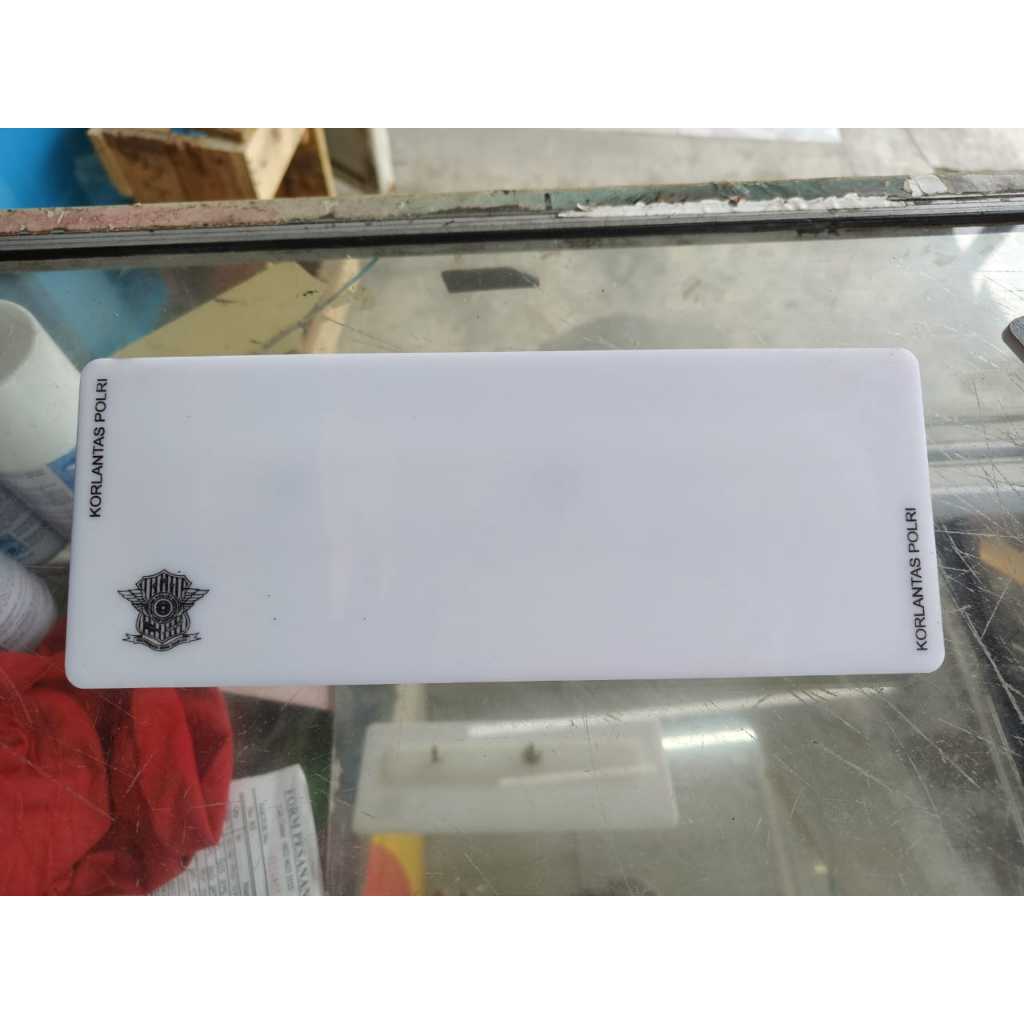 Jual ALAS PLAT ACRYLIC MOTOR TEBAL 5 MILI | Shopee Indonesia