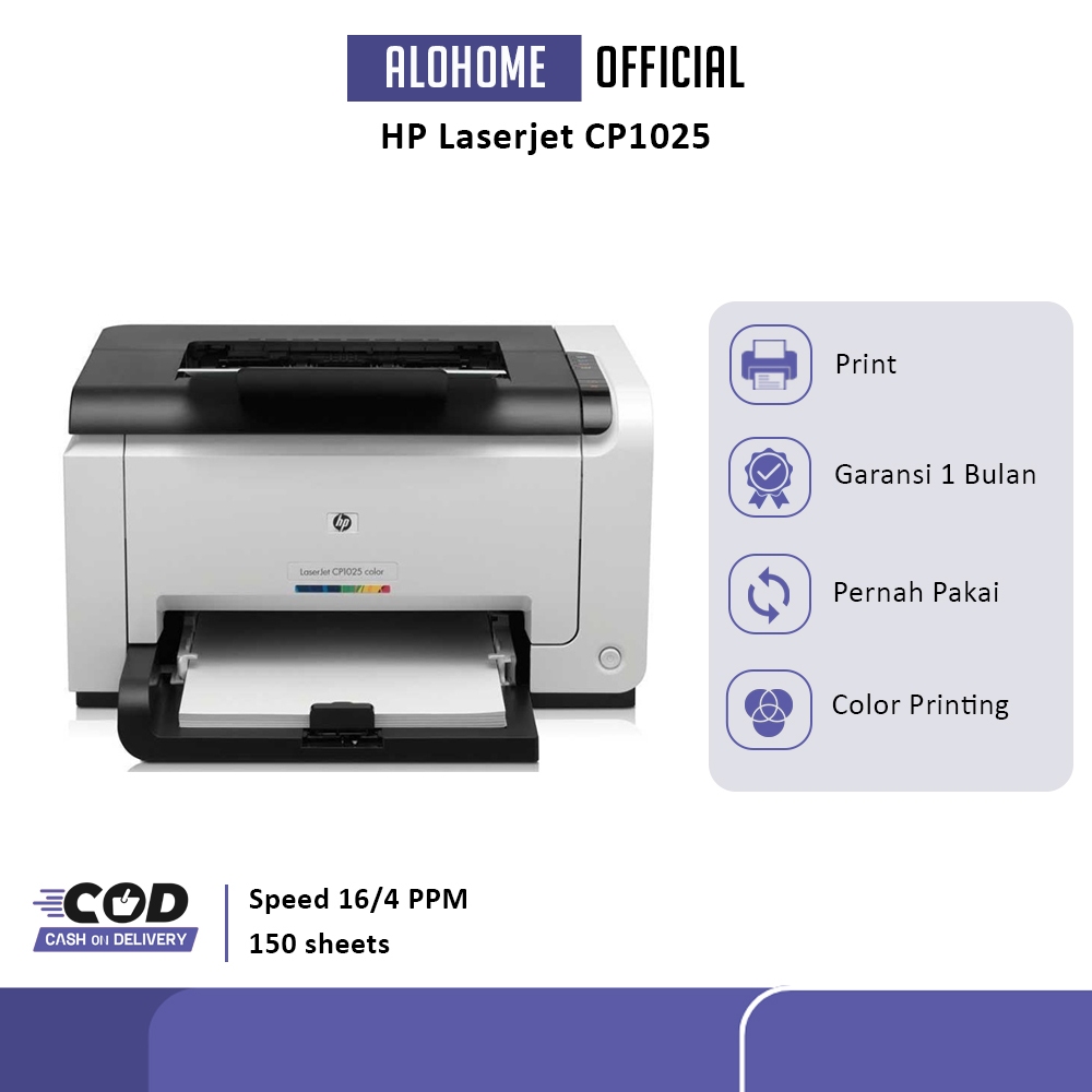 Jual Printer HP LaserJet Pro CP1025 Auto Duplex | Shopee Indonesia