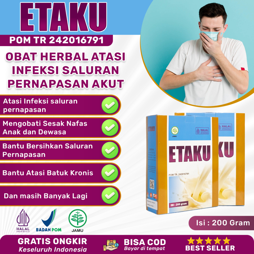 Jual Obat Infeksi Saluran Pernapasan Akut Susu Etaku Goat Milk Tinggi ...