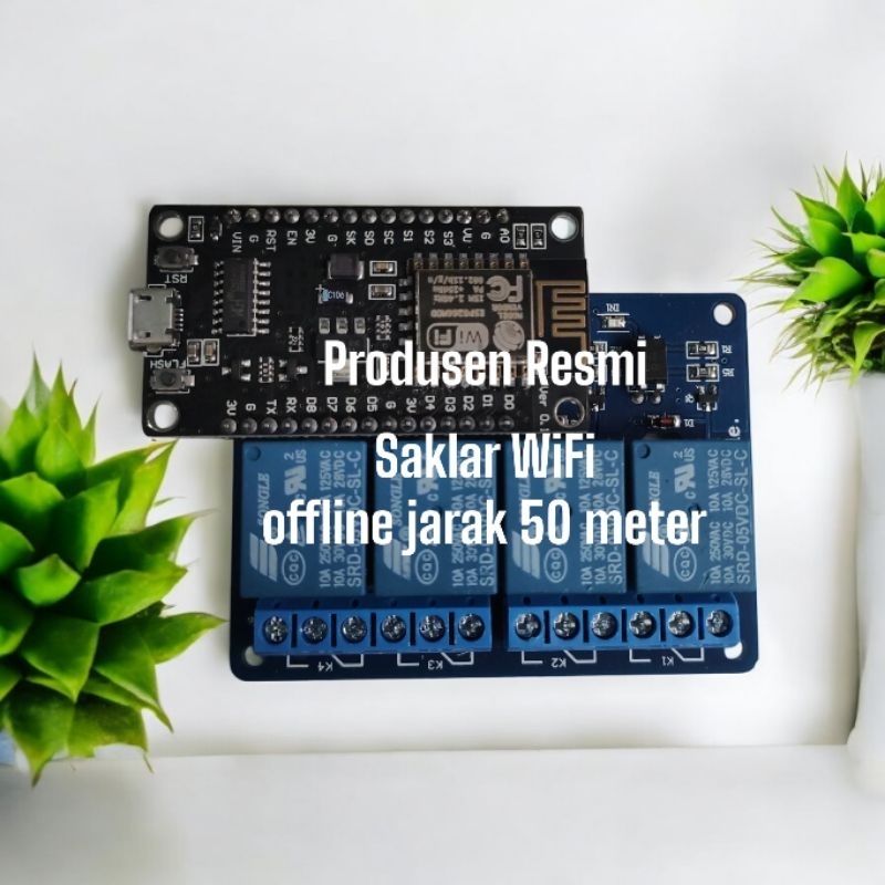 Jual Saklar listrik android 4 chanels / saklar wireless / relay ...