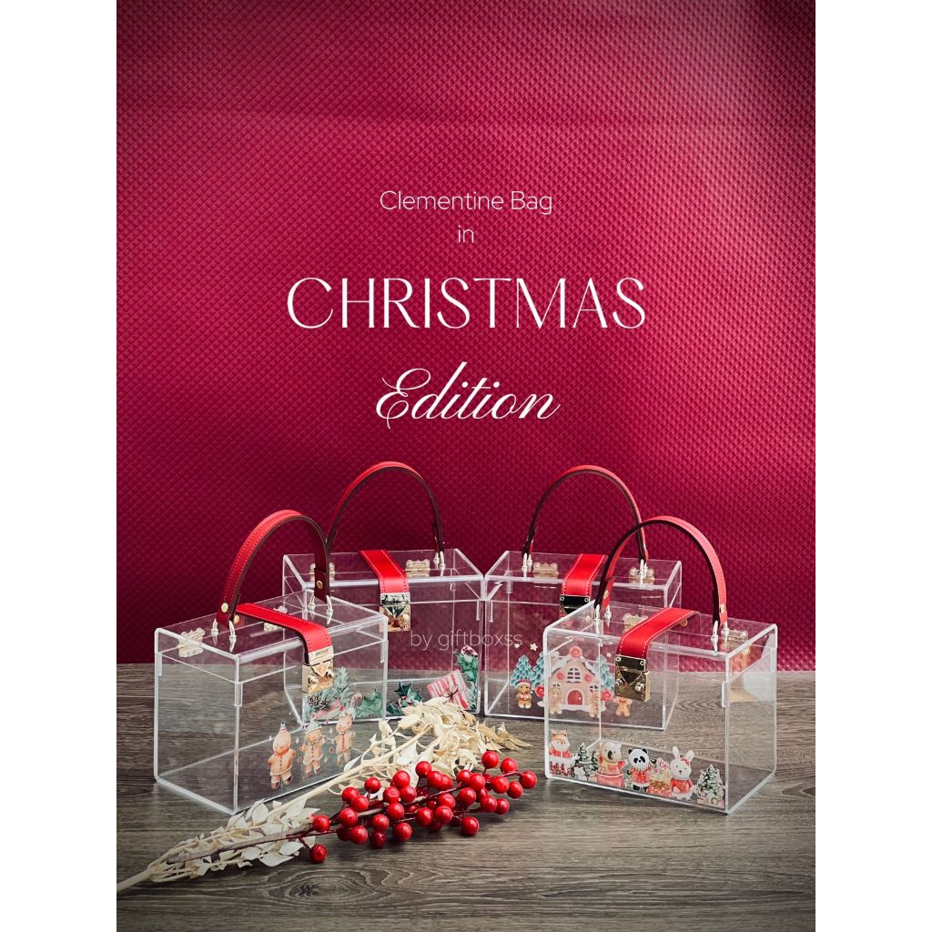 Jual CHRISTMAS series/ Tas pesta / tas acrylic / tas kekinian / tas ...