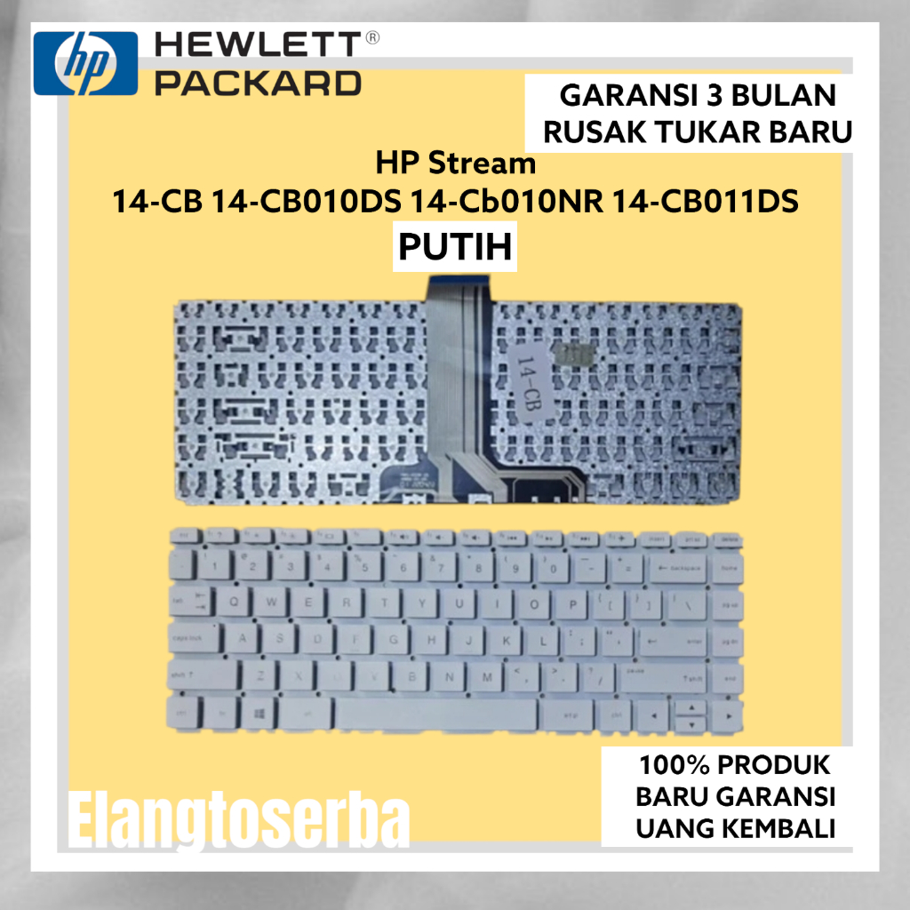 Jual Keyboard Laptop HP Stream 14cb 14-cb 14-cb120ca 14-cb171wm 14 ...