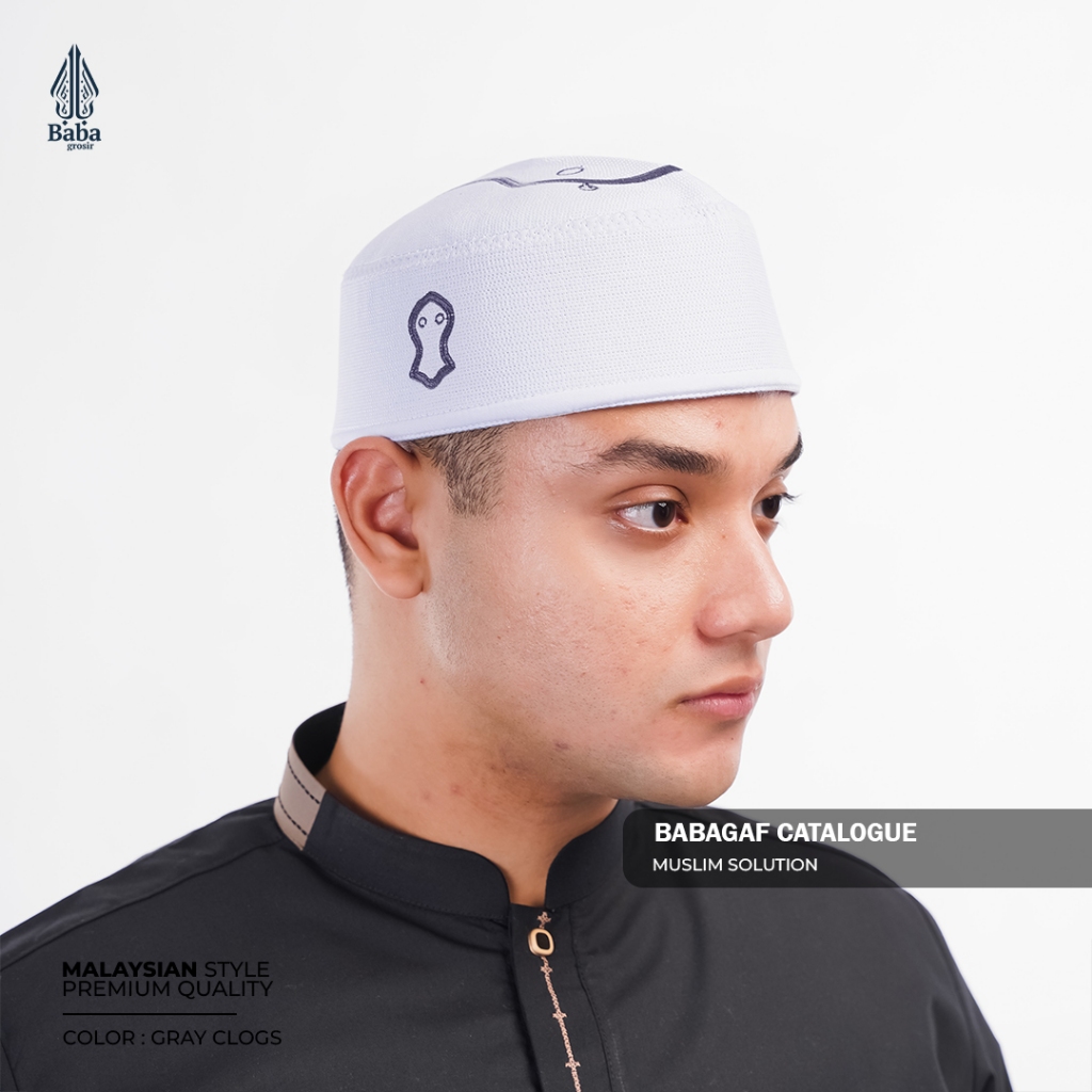 Jual Peci Malaysia Terompah Logo Abu - Abu | Shopee Indonesia