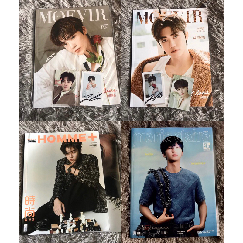 Jual majalah / magazine jaemin nct dream moevir set A B arena homme+ ...