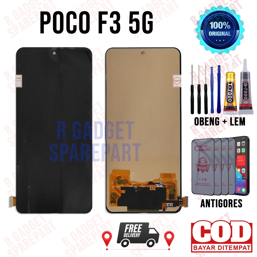 Jual Lcd Poco F3 5G Original OEM Quality Lcd Touchscreen Poco F3 5G Fullset | Shopee Indonesia