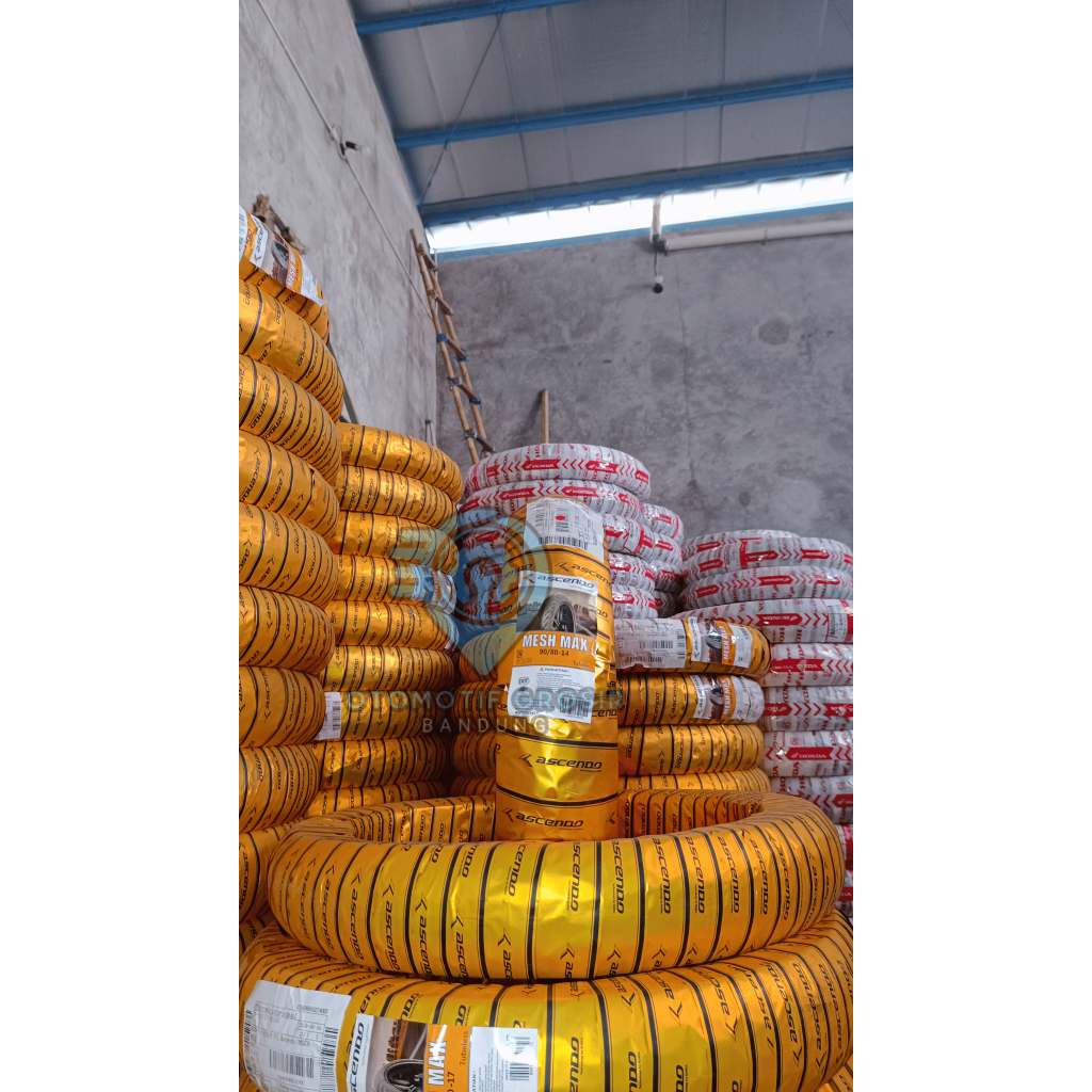 Jual BAN ASCENDO MESH MAX 90/80-14 Tubeless Motor Matic AEROX BEAT MIO ...
