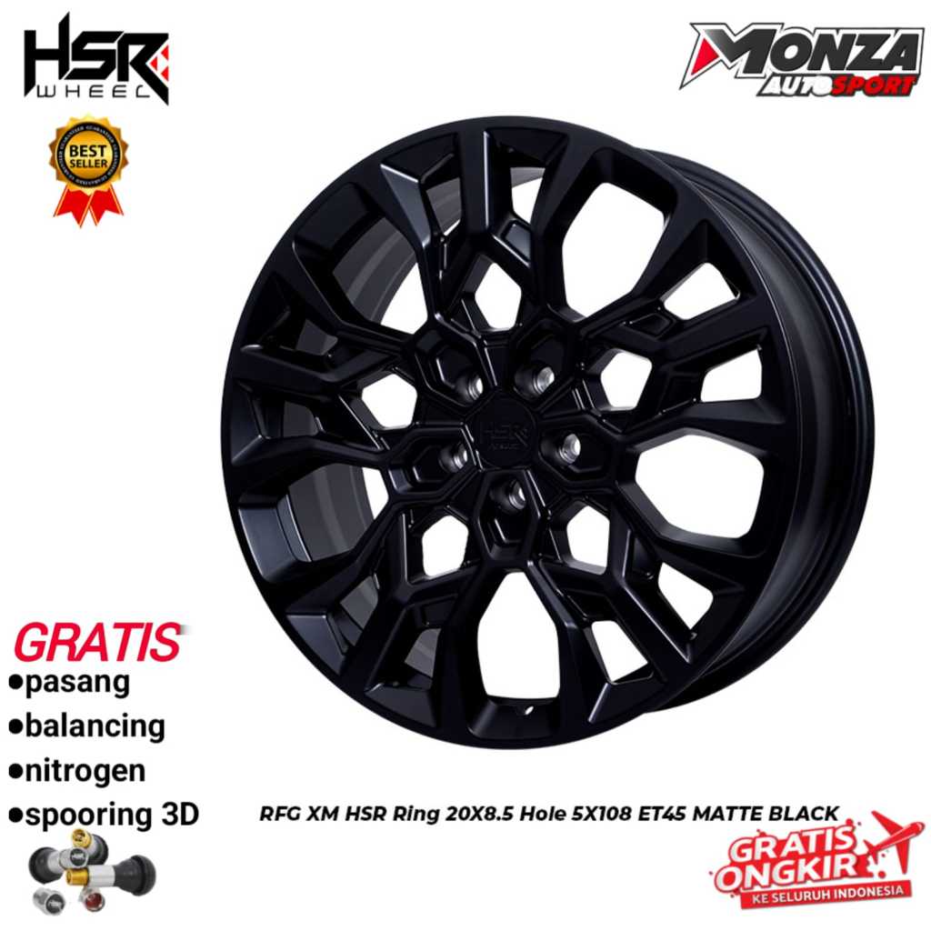 Jual Velg mobil original hsr wheel r20 untuk jaguar,volvo dan peugeot ...
