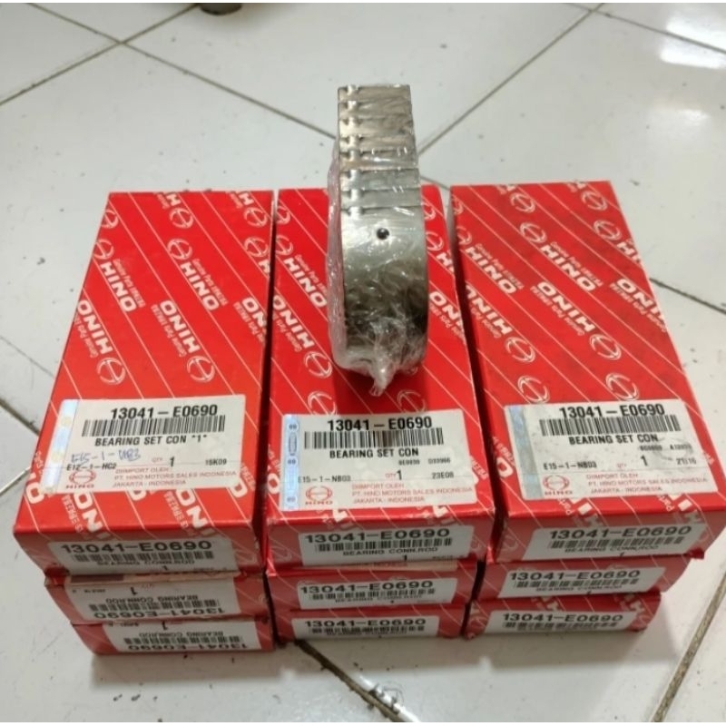 Jual BEARING CONROD SET WO4D 13041-E0690 METAL JALAN STD DUTRO 130HT ...