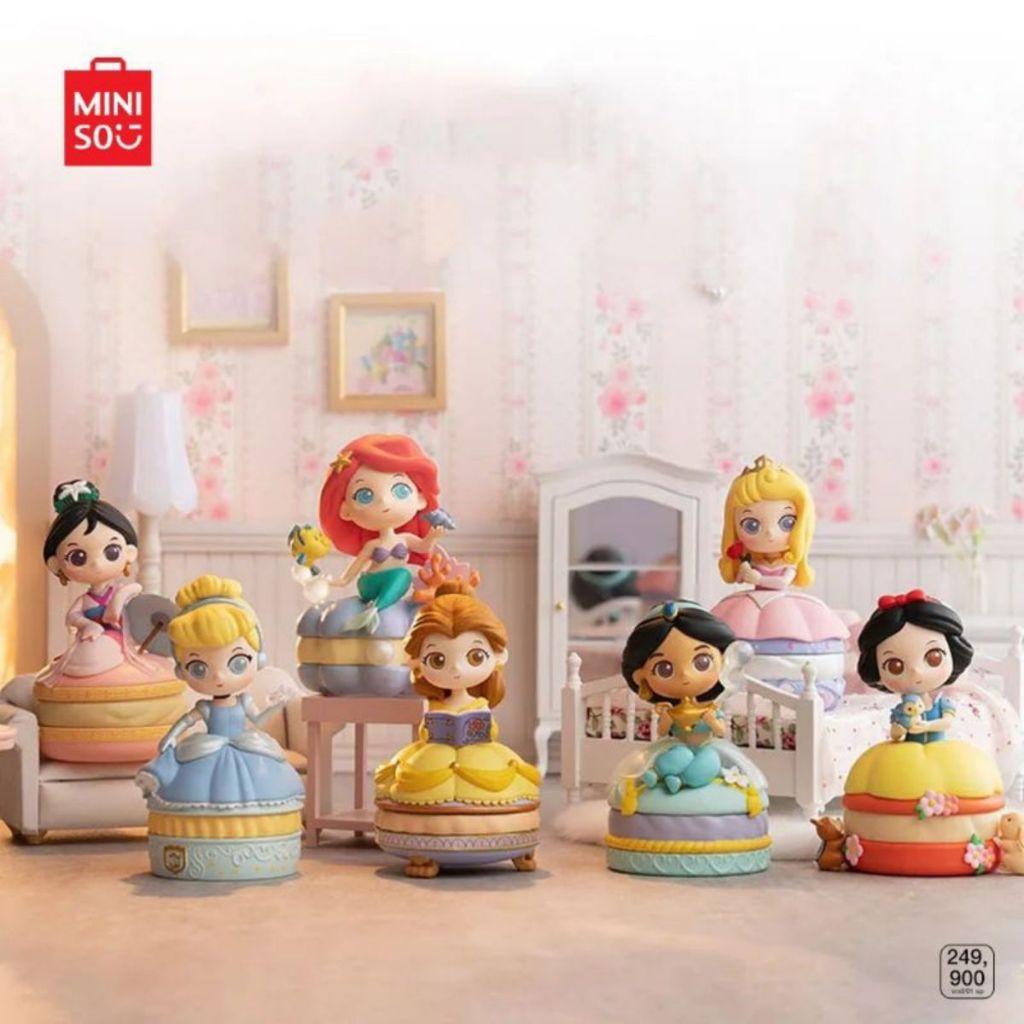 Jual Miniso Disney Princess Collection Macaron Organizer/Penyelenggara ...