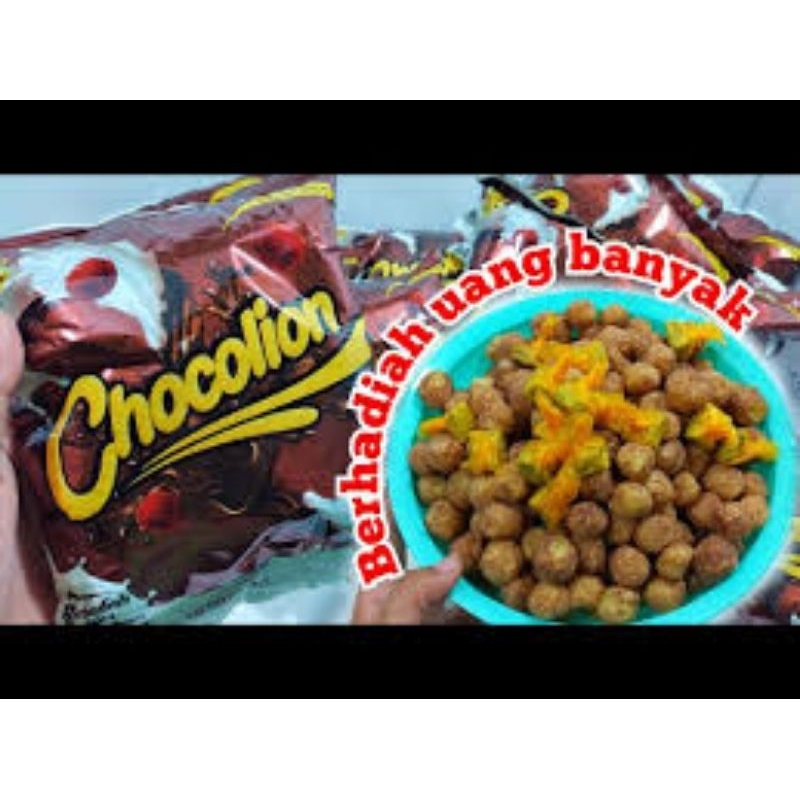 Jual Chiki Chocolion berhadiah uang jika beruntung ( 1 pak isi 10 ...