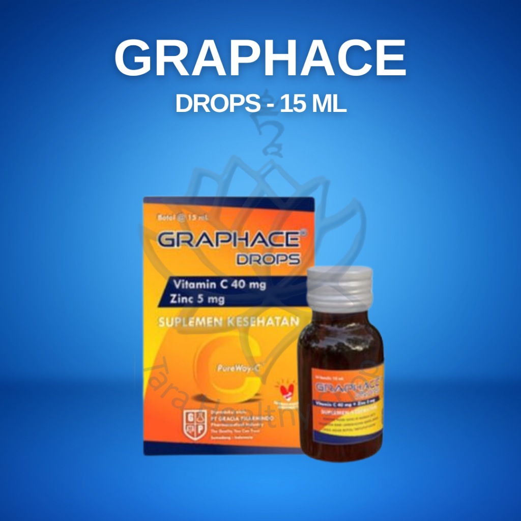 Jual Graphace Drops - 15 ml: Suplemen Vitamin C dan Zinc berkualitas ...