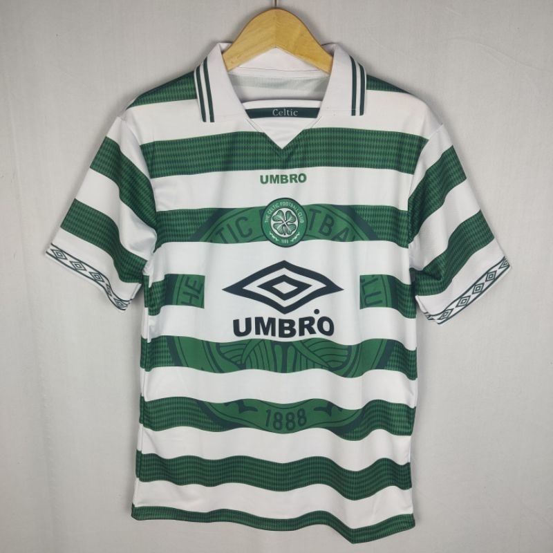 Jual jersey Celtic retro 1997 jersey vintage logo 3d timbul | Shopee ...