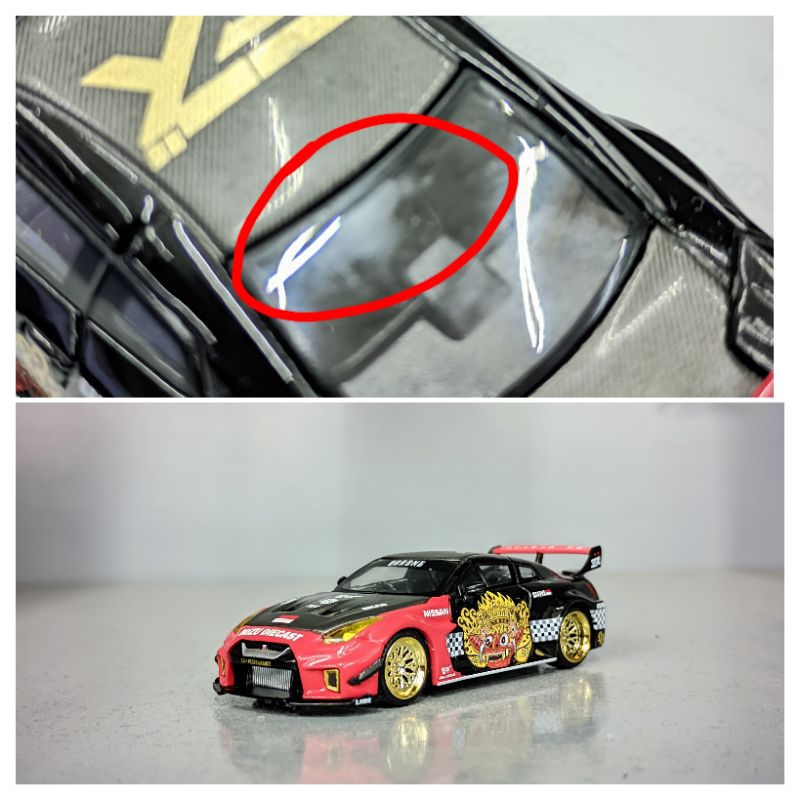 Jual Mini GT R35 LBWK Barong minus qc | Shopee Indonesia