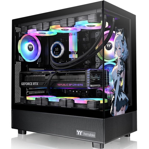 Jual THERMALTAKE VIEW 270 SP EDITION BLACK MID TOWER PC CASE CASING ...