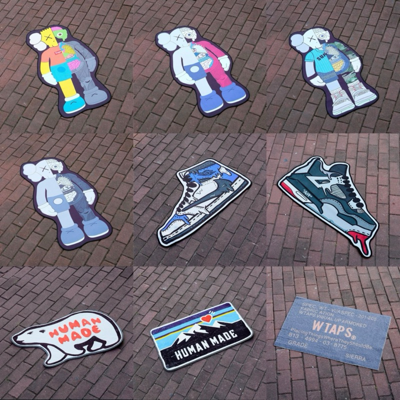 Jual Karpet Lantai Aesthetic Custom (KAWS, WTAPS, VANS, SUPREME) Rug ...