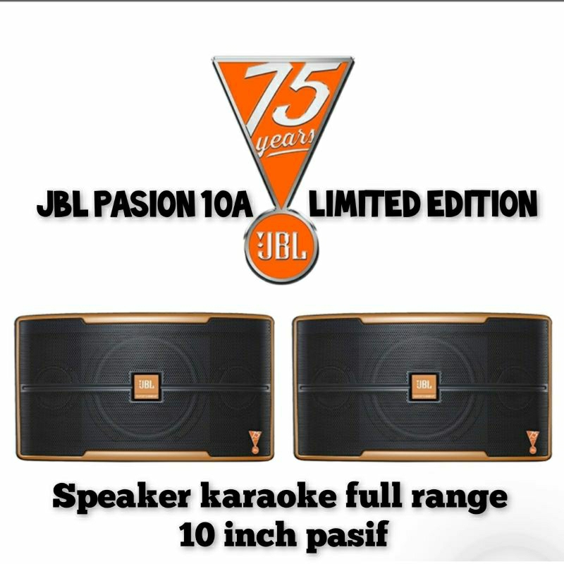 Jual Speaker karoeke JBL Pasion 10 original Jbl Pasion 10 Limited ...