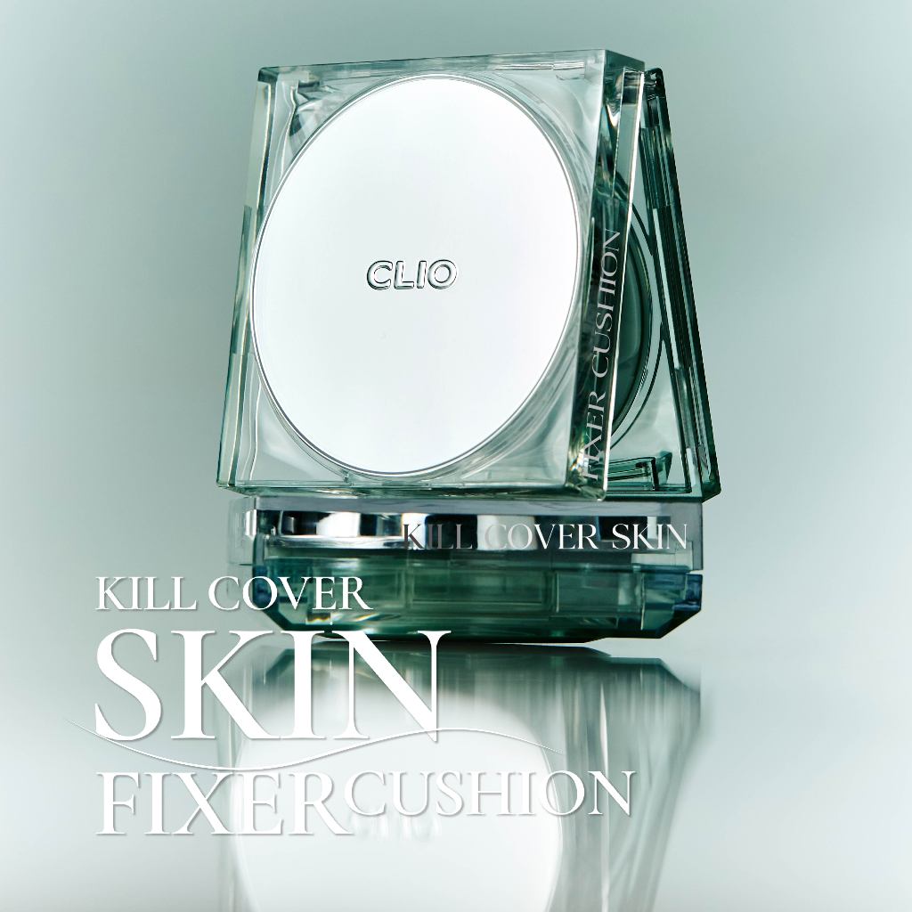 Jual CLIO Kill Cover Skin Fixer Cushion SPF 50+, PA+++ (FREE REFILL ...