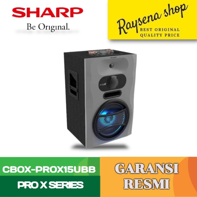 Jual SHARP SPEAKER AKTIF PRO X SERIES CBOX-PROX15UBB | Shopee Indonesia