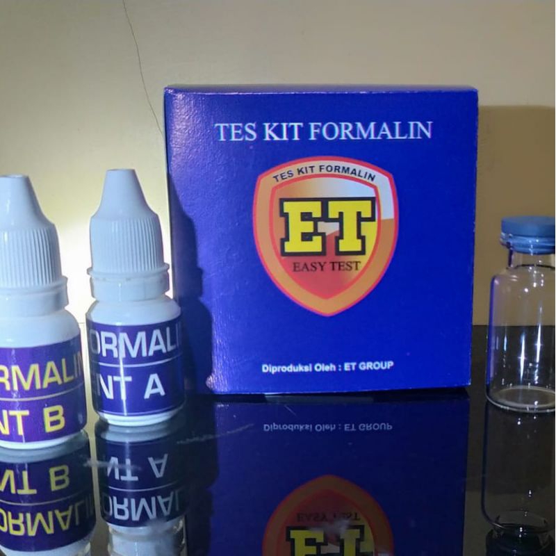 Jual Test Kit Uji Cepat Formalin di Ikan Daging Bakso Tahu dll | Shopee ...