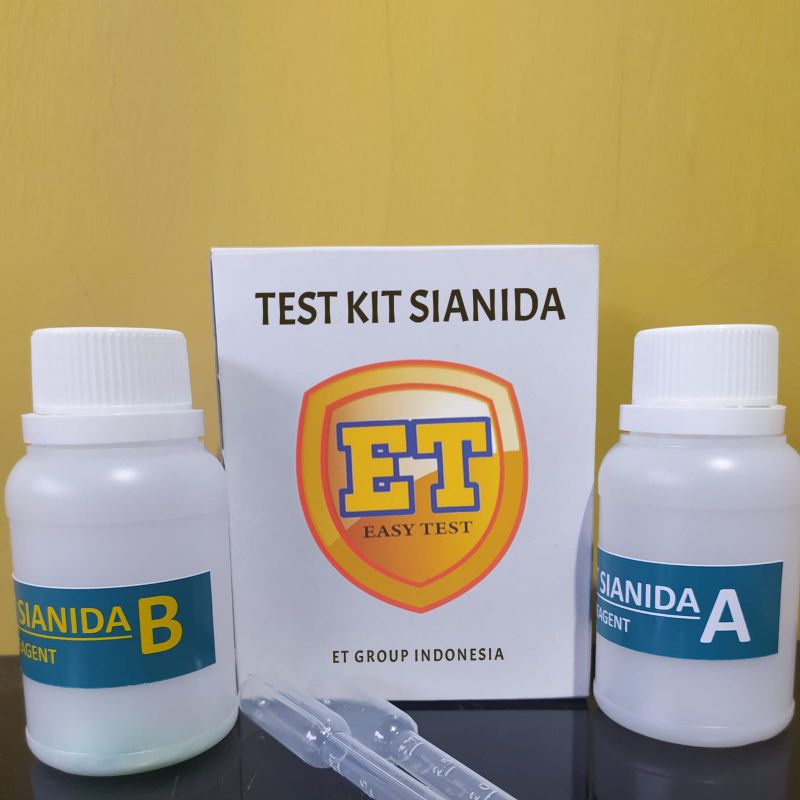Jual Test Kit Uji Cepat Senyawa SIANID@ pada Produk Makanan atau ...