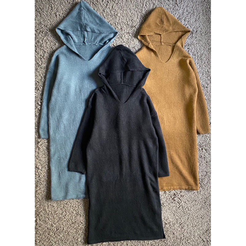 Jual Kode: 1987 (hudy knit dress) | Shopee Indonesia