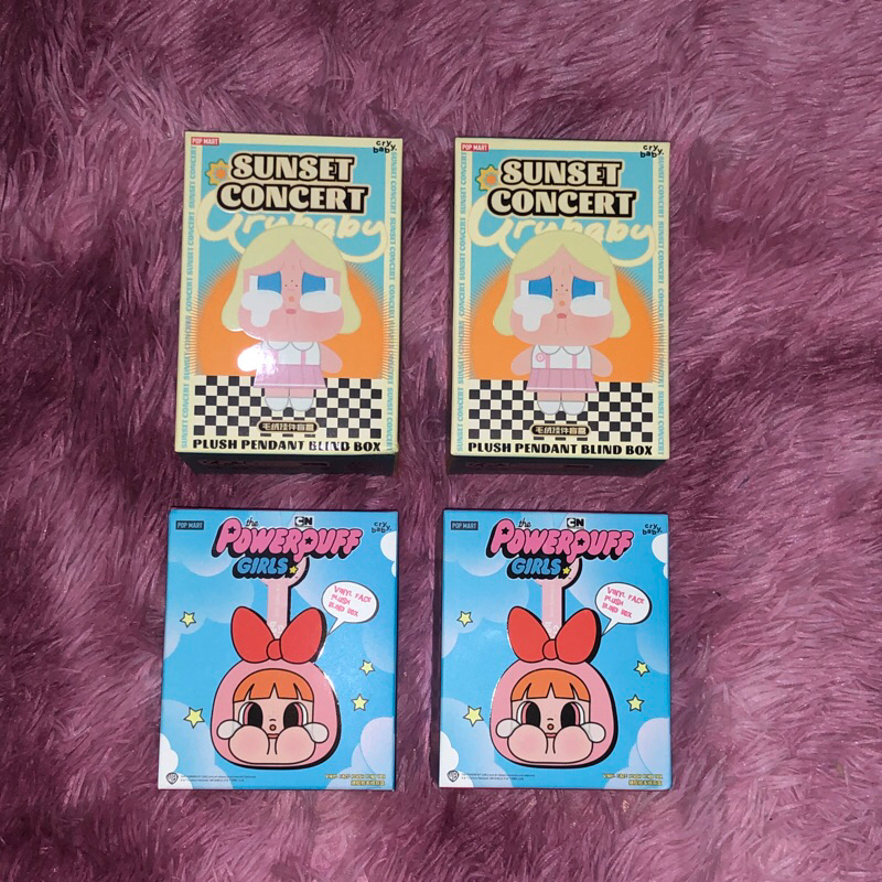 Jual (READY) CRY BABY PPG POWERPUFF GIRLS PLUSH BLIND BOX POPMART ...