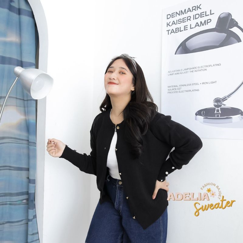 Jual Baju cardigan basic kancing Inara rajut tebal Tarla cardi premium Aira knitted wanita ...