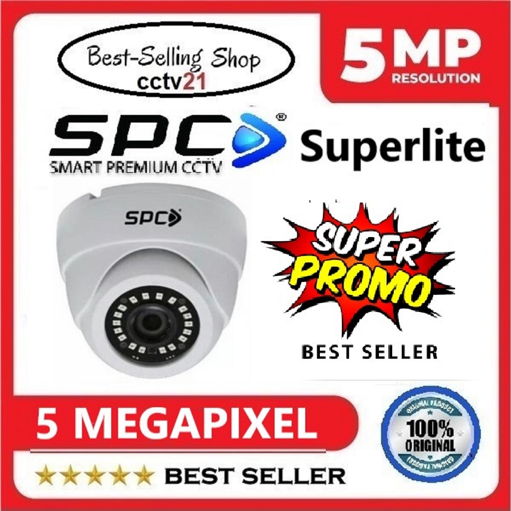 Jual KAMERA CCTV SPC SUPERLITE INDOOR 5MP SUPER HD 2560P Harga Promo ...
