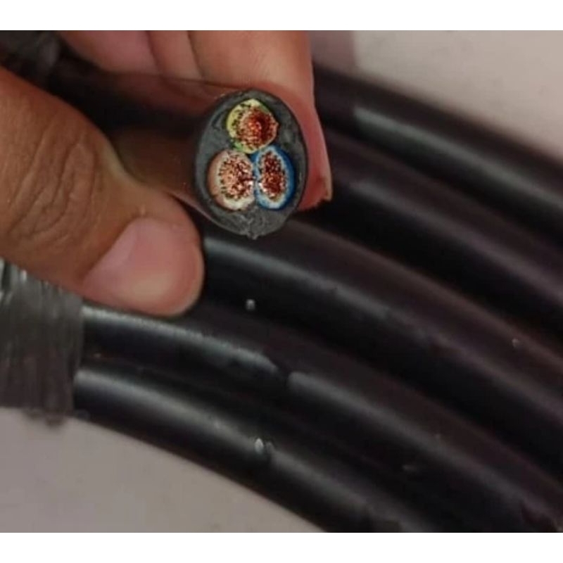 Jual Kabel NYYHY 3x6 mm Supreme Kabel Listrik Hitam Serabut NYYHY 3 X 6 ...