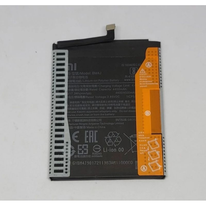 Jual BATRE BATTERY BM4J REDMI NOTE 8 PRO ORI NEW 100% | Shopee Indonesia