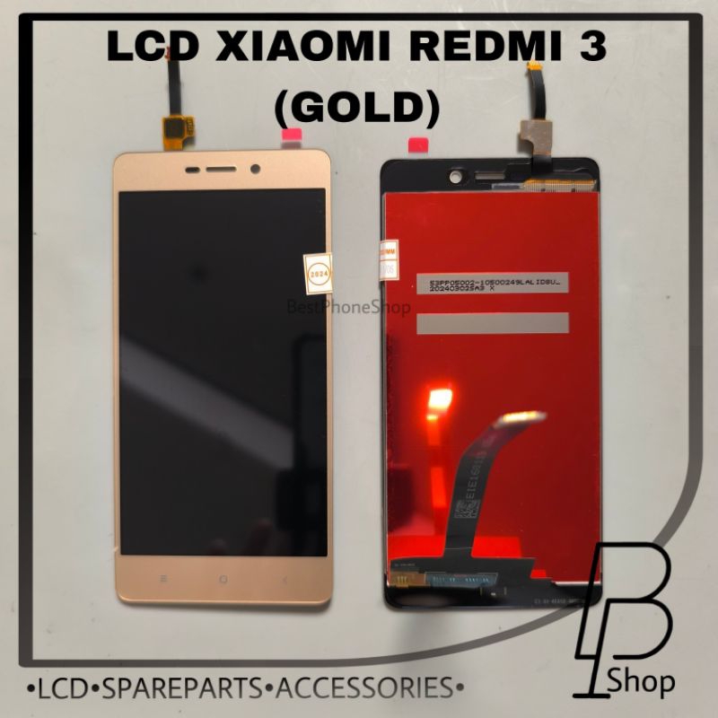 Jual LCD XIAOMI REDMI 3 (GOLD) | Shopee Indonesia