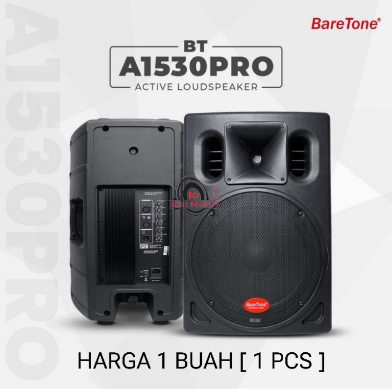 Jual Speaker Aktif 15 Inch RMS 800 Watt BareTone BT-A1530PRO Original Speaker Audio Professional ...